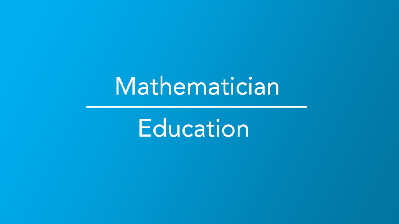 How to Become a Mathematician | Career Girls - Explore Careers