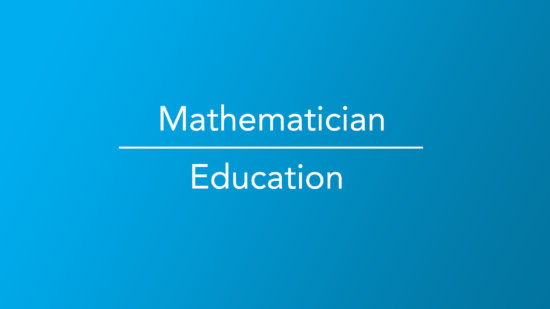 How to Become a Mathematician | Career Girls - Explore Careers