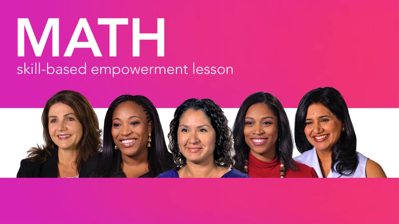 Math Empowerment Lesson Video - Career Girls