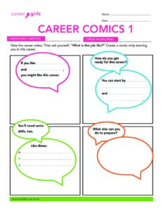 Career-Comics-1-Career-Girls-Printable - Career Girls