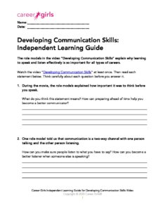 Developing-Communication-Skills-Empowerment-Lesson-Discussion-Guide ...