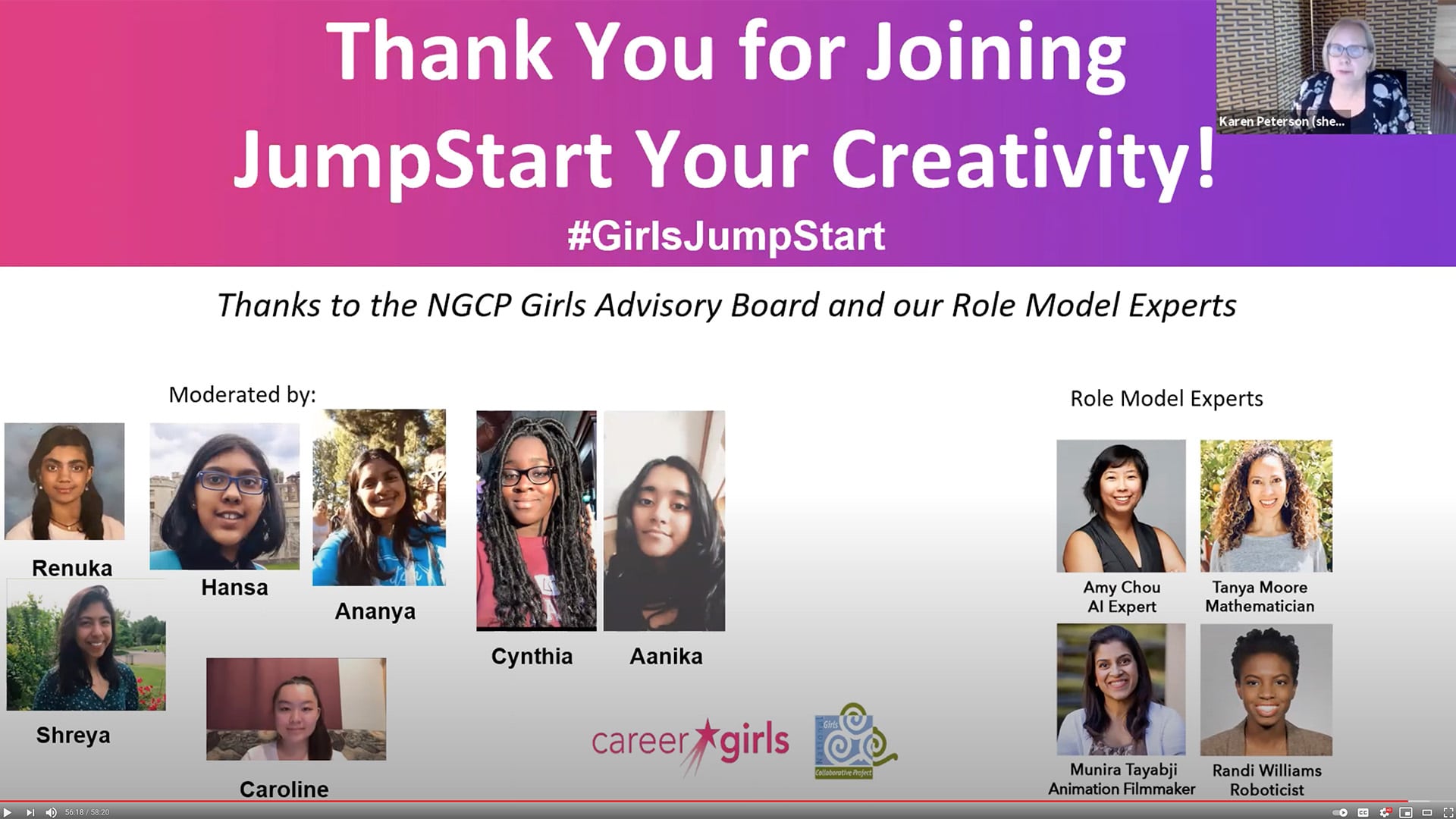 Jumpstart Your Creativity Screenshot - Career Girls