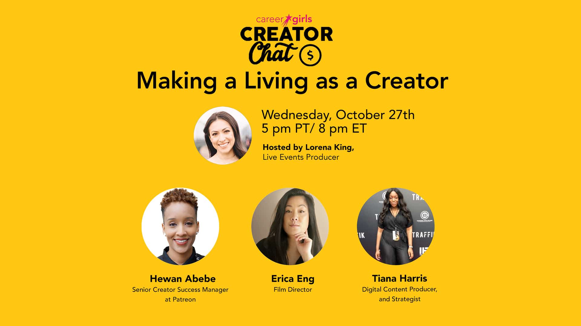 Making-a-Living-Creator Chat-Thumbnail - Career Girls