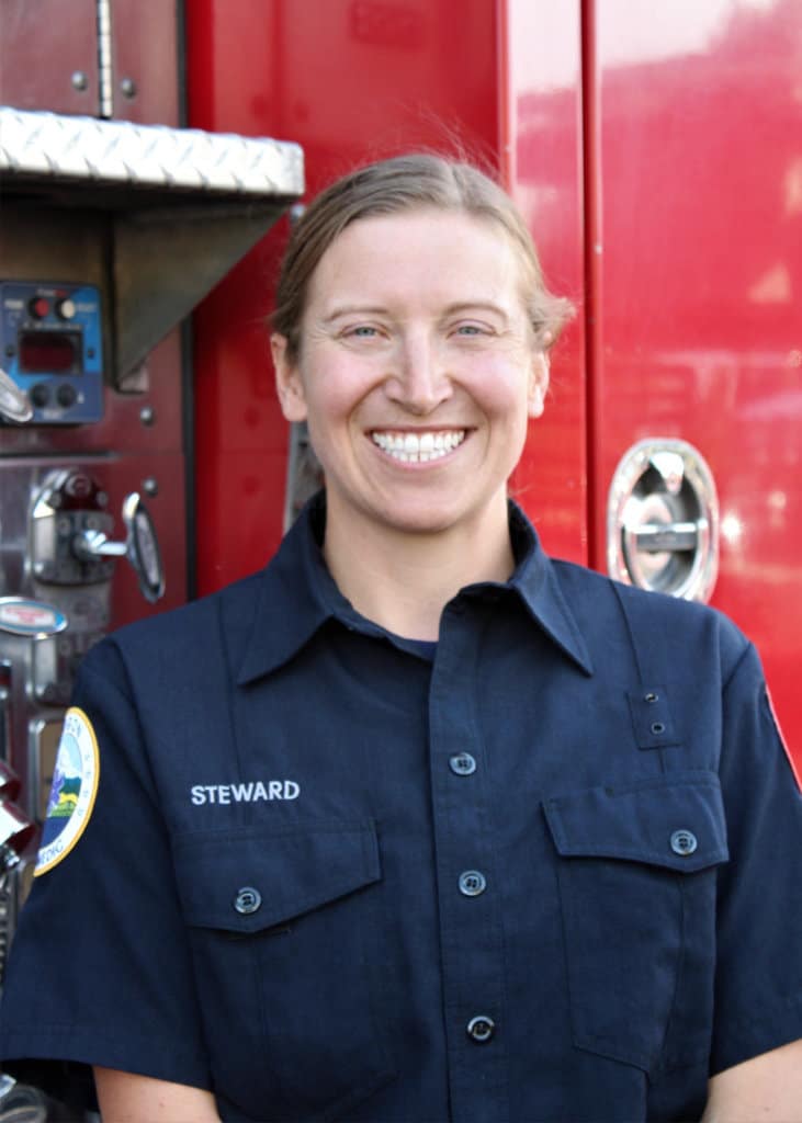 Elisabeth Steward, firefighter and paramedic - Career Girls