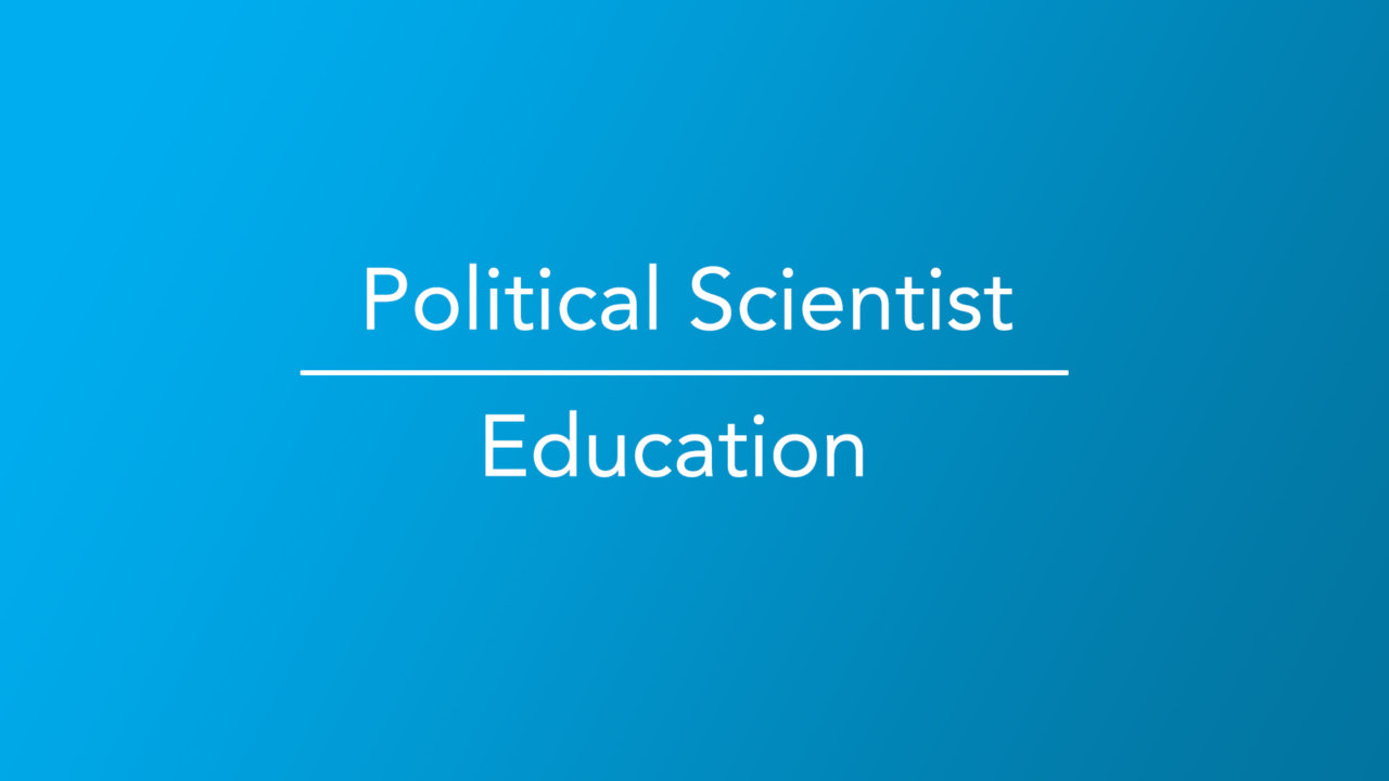 How to Become a Political Scientist - Career Girls - Explore Careers